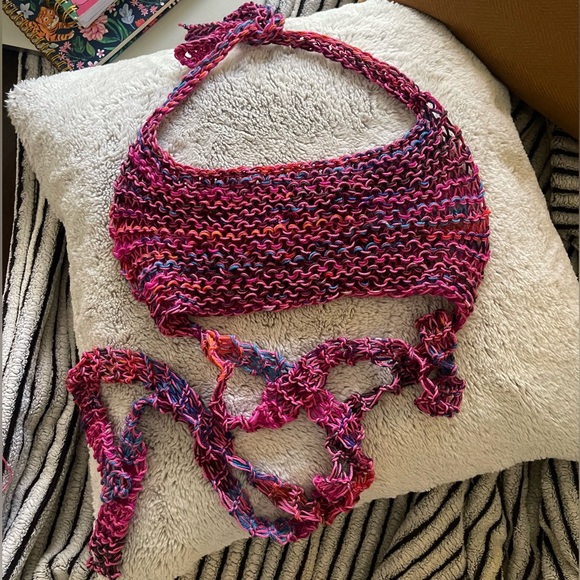 Tops | Hand Knitted Top | Poshmark
